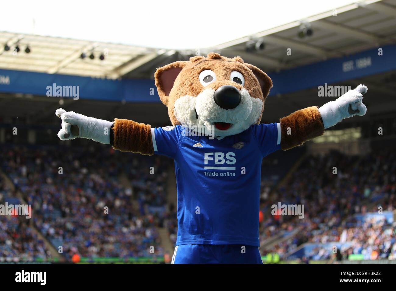 Leicester city mascot hi-res stock photography and images - Alamy
