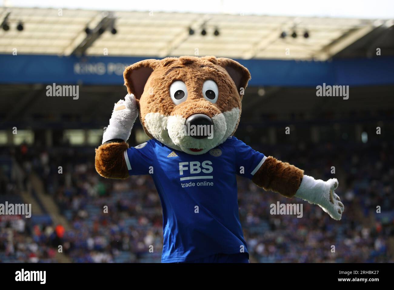 Leicester city mascot hi-res stock photography and images - Alamy
