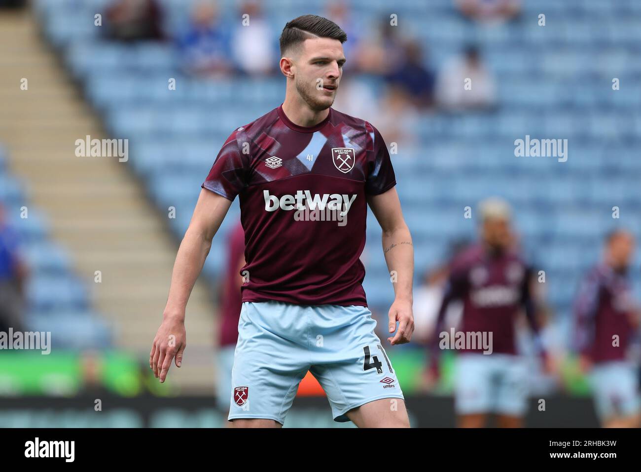 Declan Rice of West Ham United - Leicester City v West Ham United ...