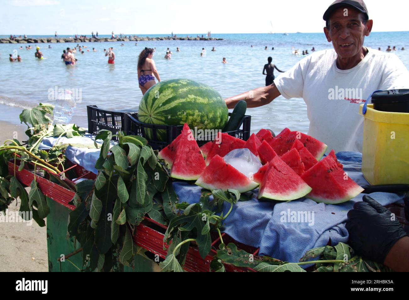 Ostia beach club hi-res stock photography and images - Alamy