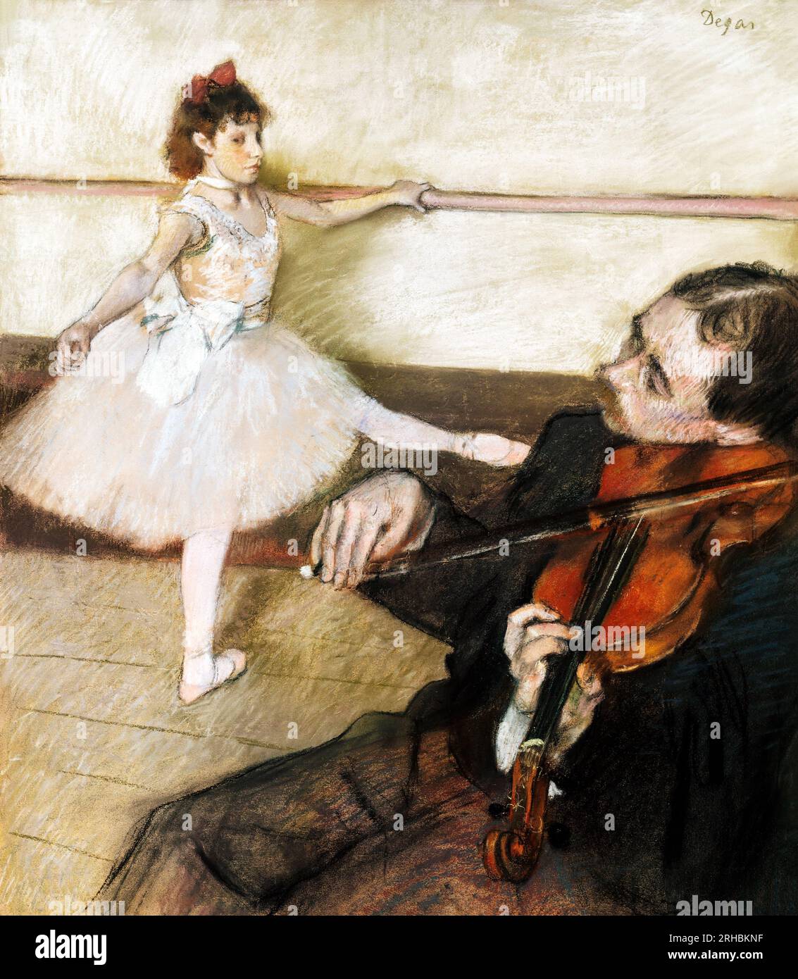 Famous degas ballerina museum hi-res stock photography and images - Alamy