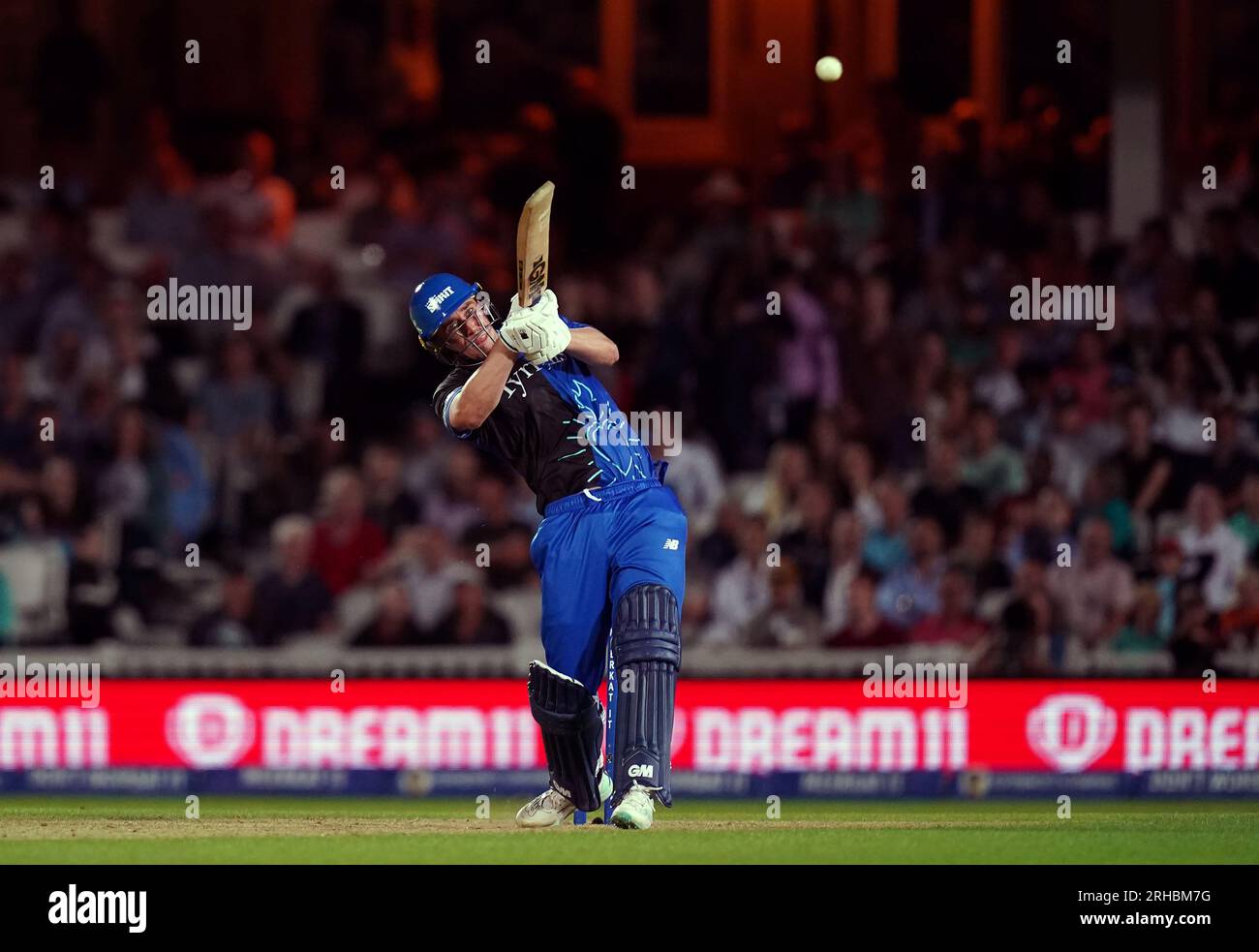 London Spirit’s Dan Lawrence batting during The Hundred match at the ...