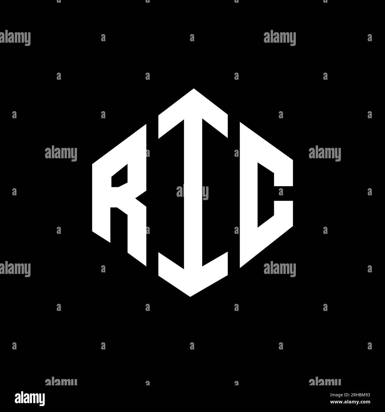 Ric logo design hi-res stock photography and images - Alamy