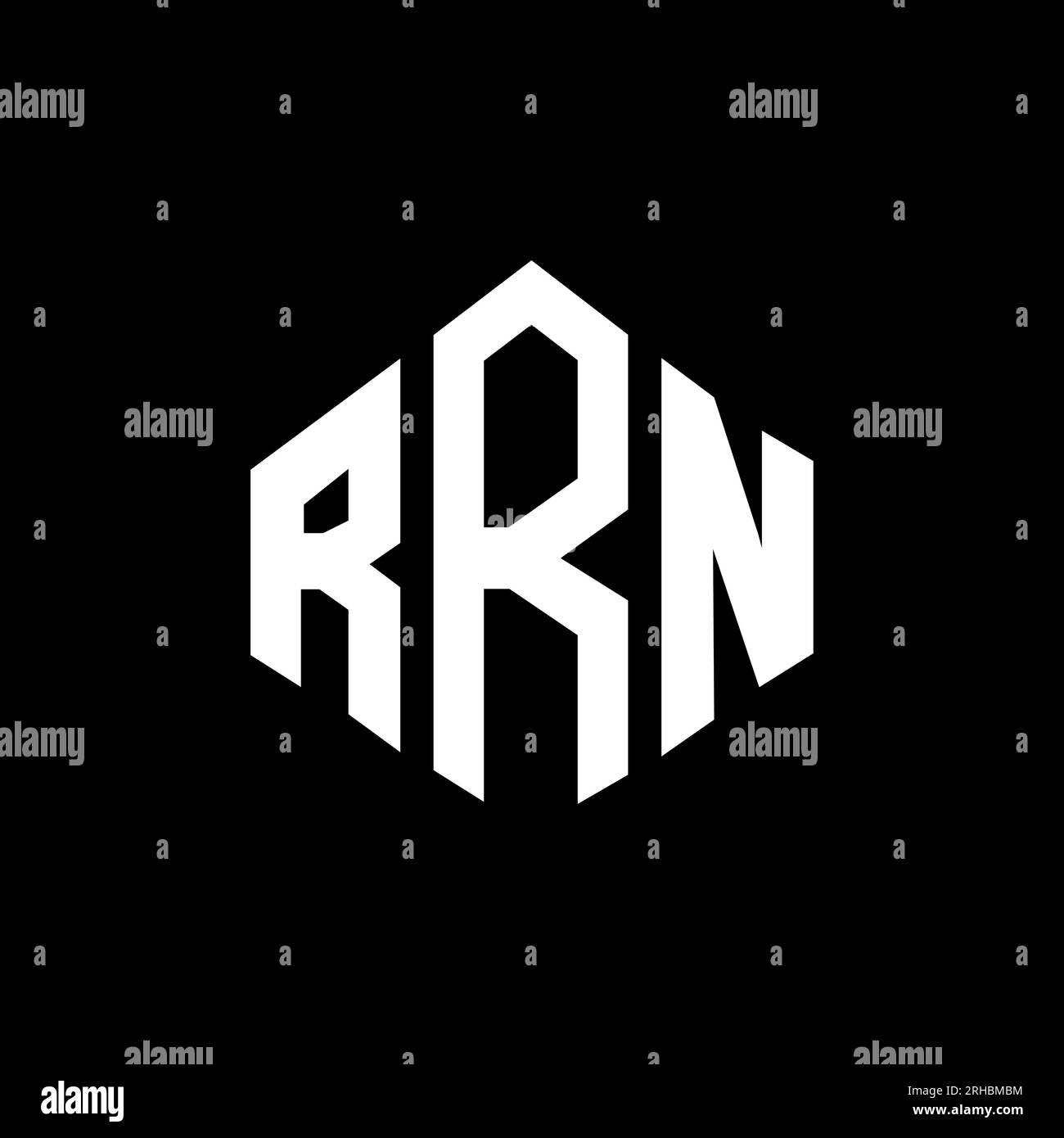 Rrn logo design hi-res stock photography and images - Alamy
