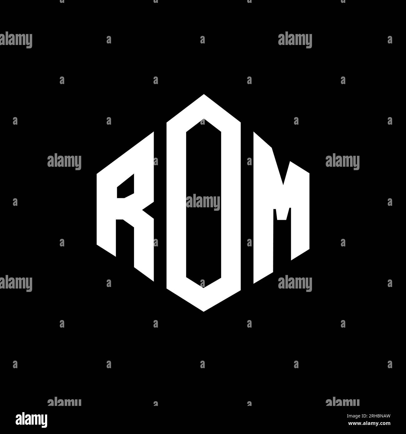 Rom tech logo Black and White Stock Photos & Images - Alamy