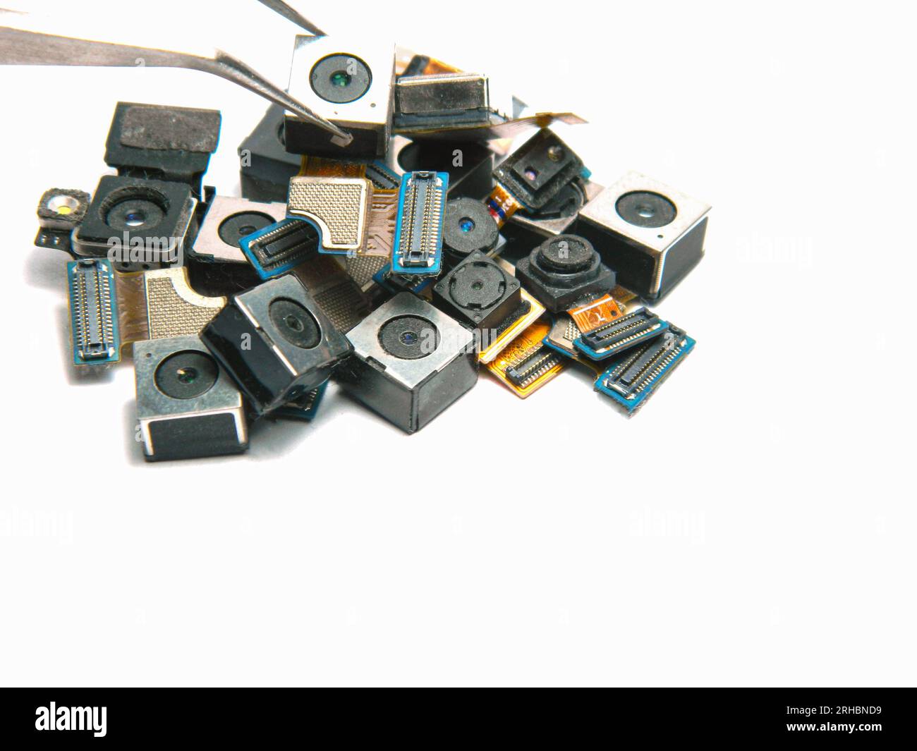 Smartphone camera module, small camera Stock Photo - Alamy