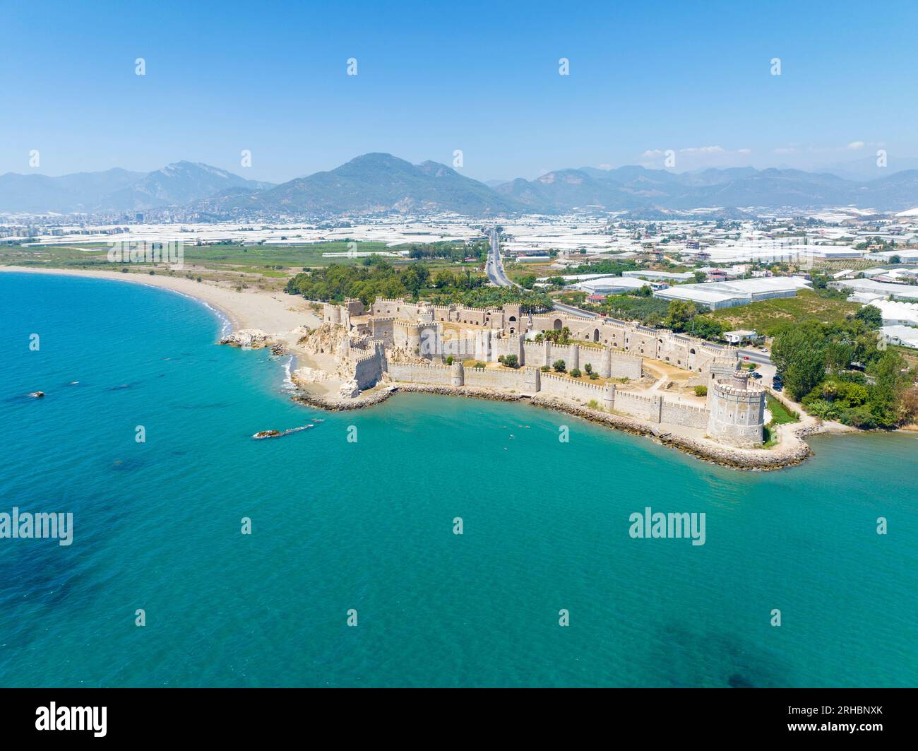 Mamure castle medieval anamur hi-res stock photography and images - Alamy