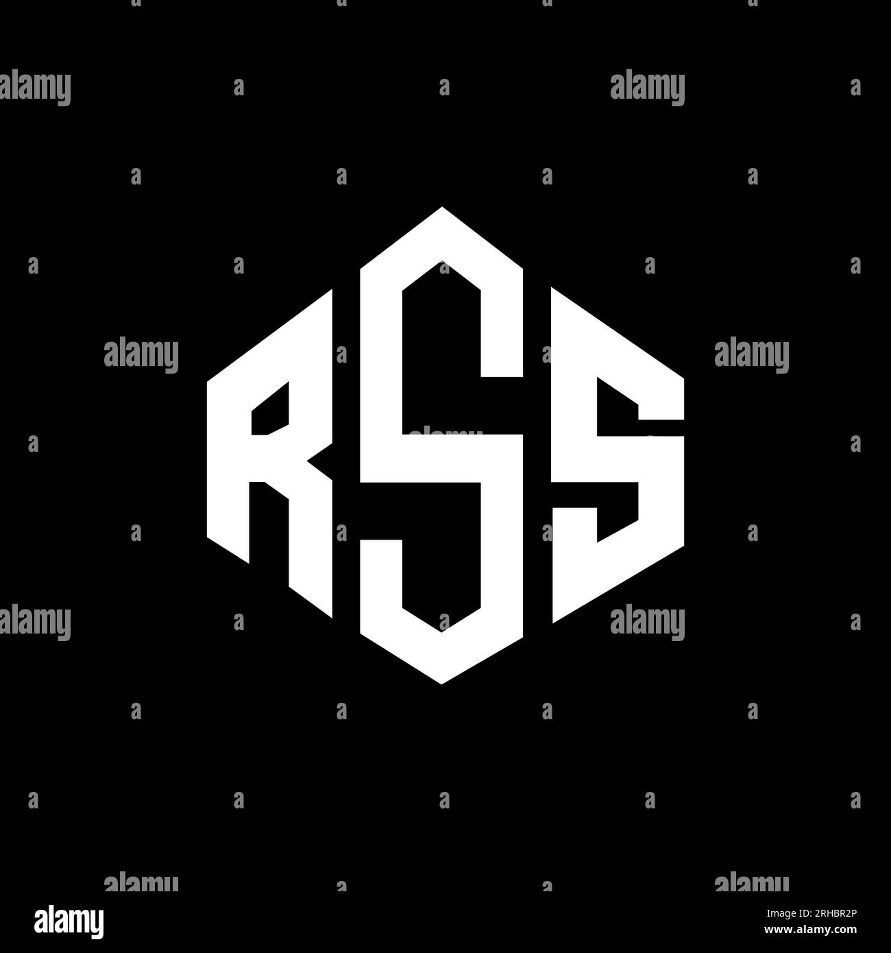 Rss hexagon hi-res stock photography and images - Alamy