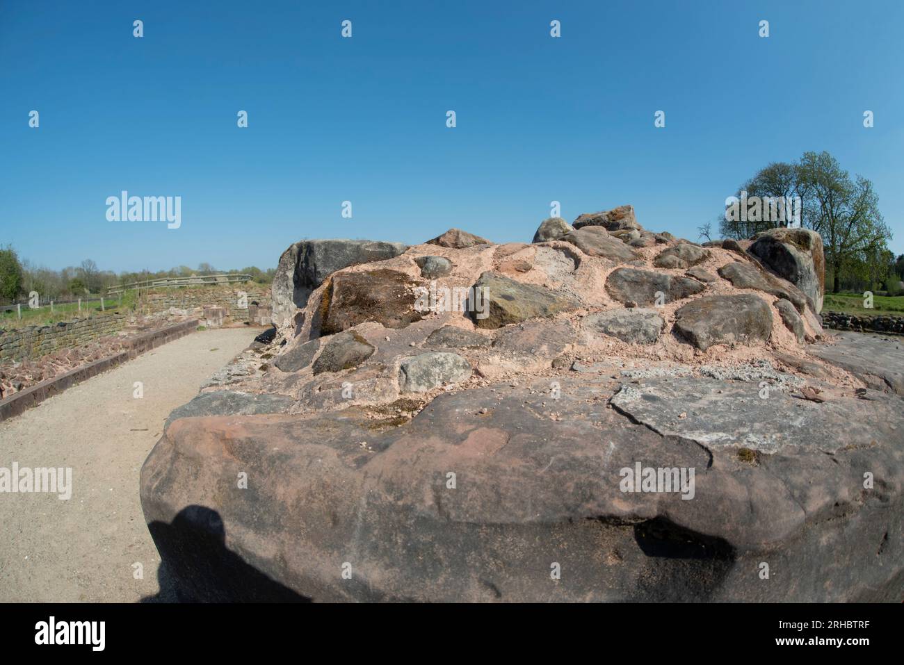 Bordesley Abbey Ruins next to Forge Mill in Redditch, Worcestershire ...