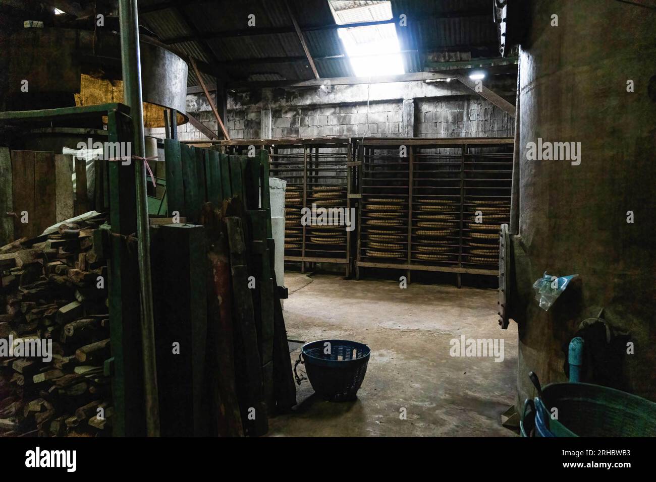 Interior of the century Hao Yong Seng homemade soy sauce factory, in ...