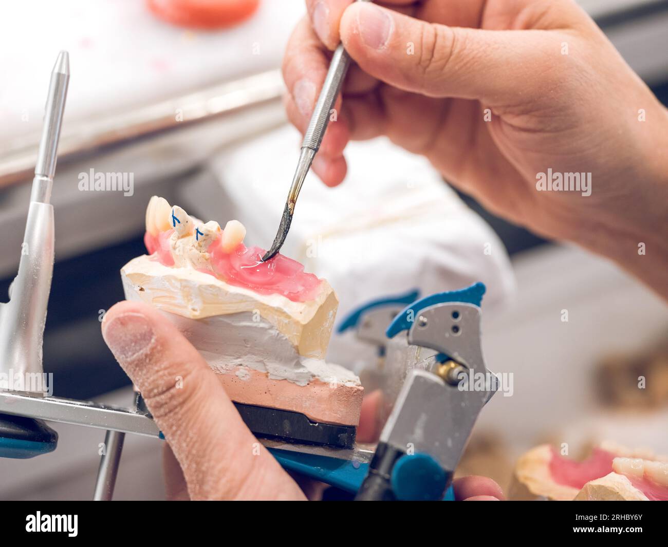 Dental spatula hi-res stock photography and images - Alamy
