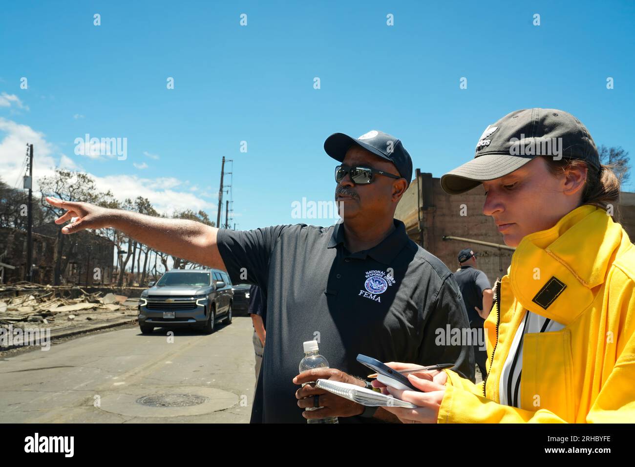 Lahaina, Hawaii (Aug. 14, 2023) - FEMA Urban Search and Rescue teams ...