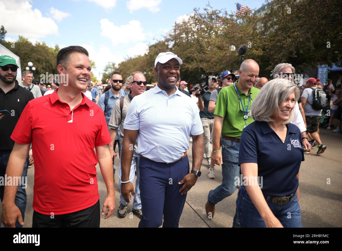 Iowa state fair joni ernst hi-res stock photography and images - Alamy