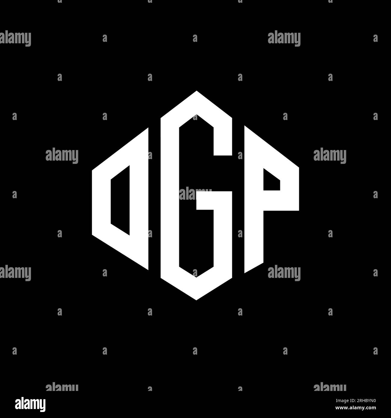 Ogp logo design Black and White Stock Photos & Images - Alamy
