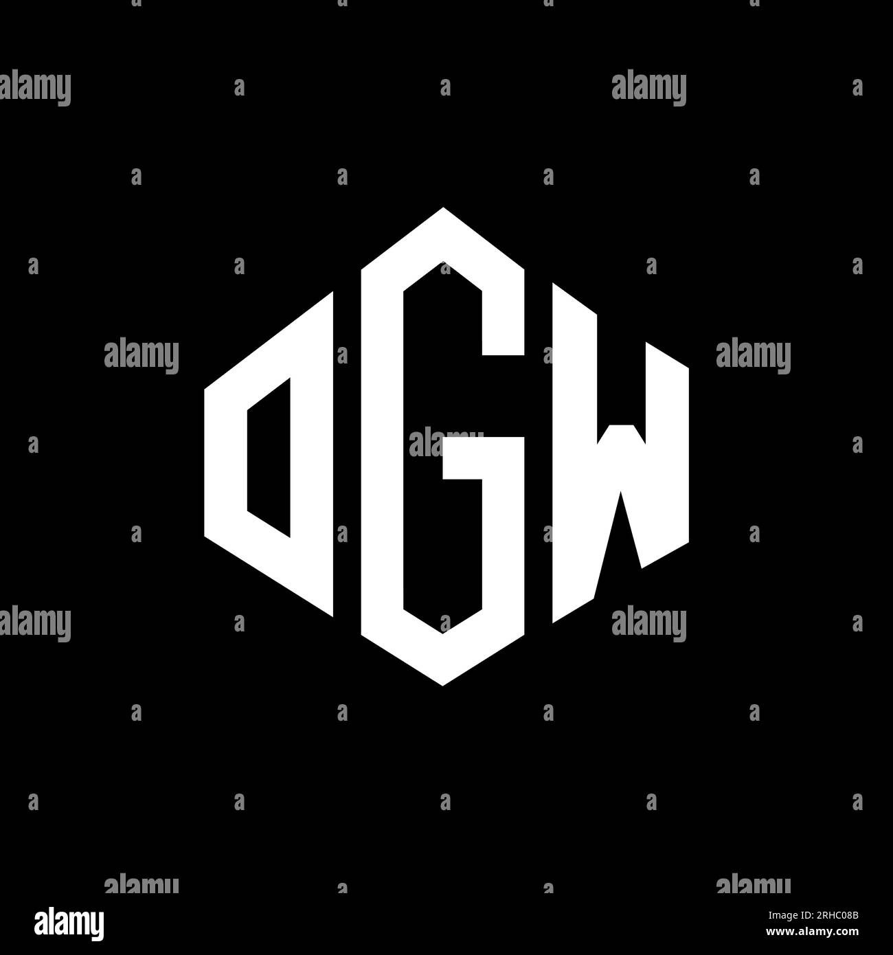 Ogw logo design hi-res stock photography and images - Alamy
