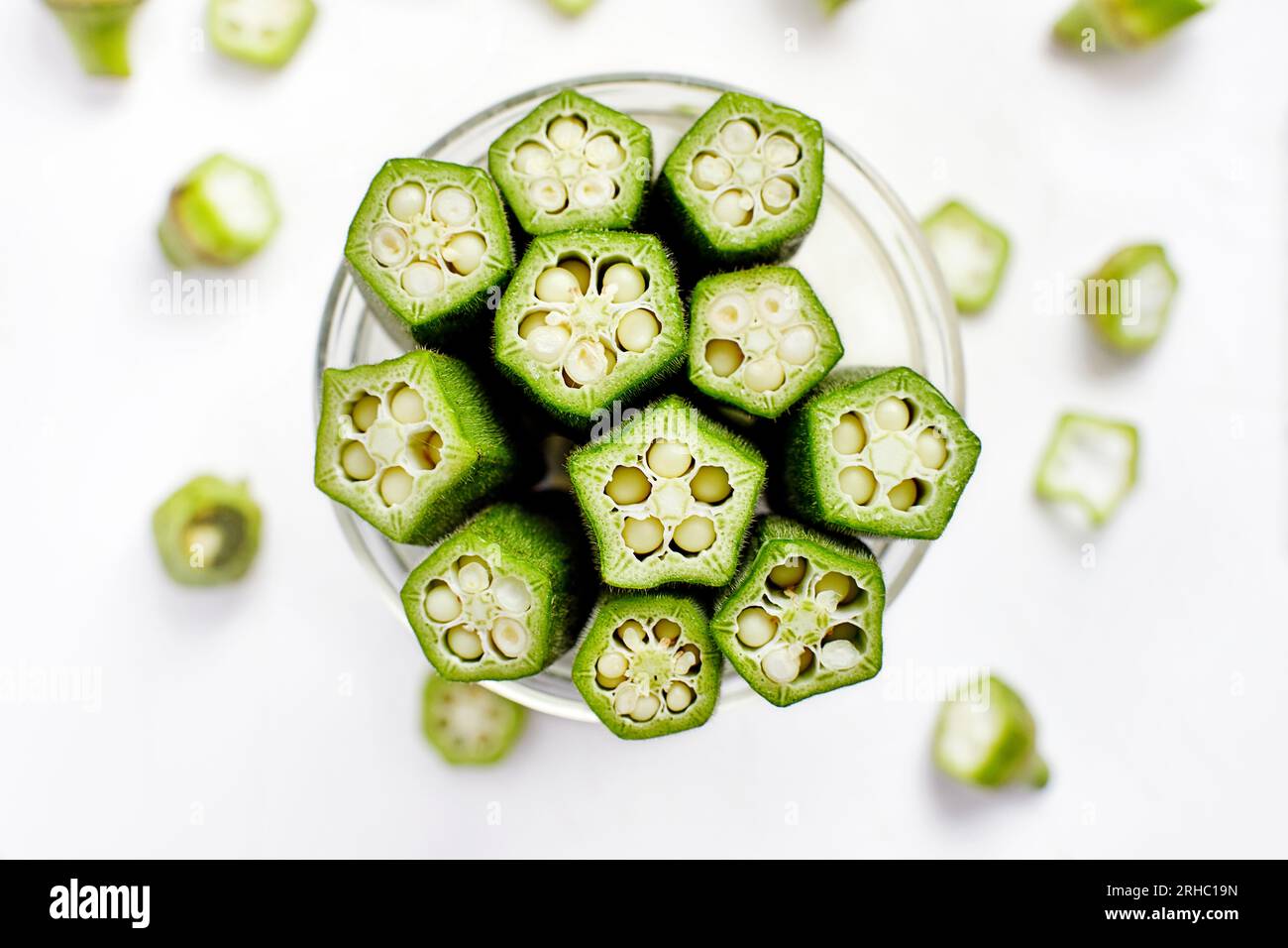 Okra fruit hi-res stock photography and images - Alamy
