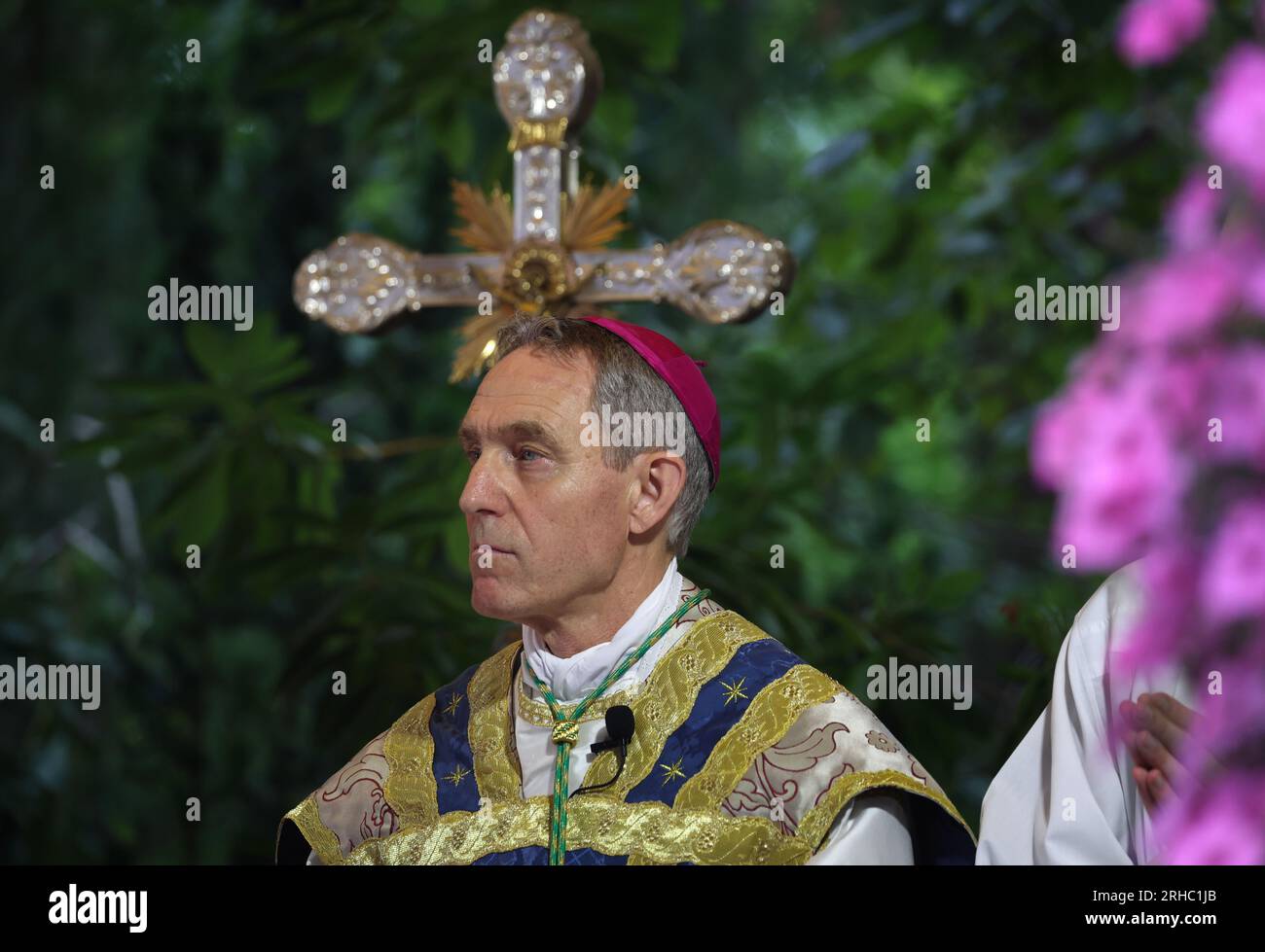 Ziemetshausen, Germany. 15th Aug, 2023. Georg Gänswein, archbishop and ...