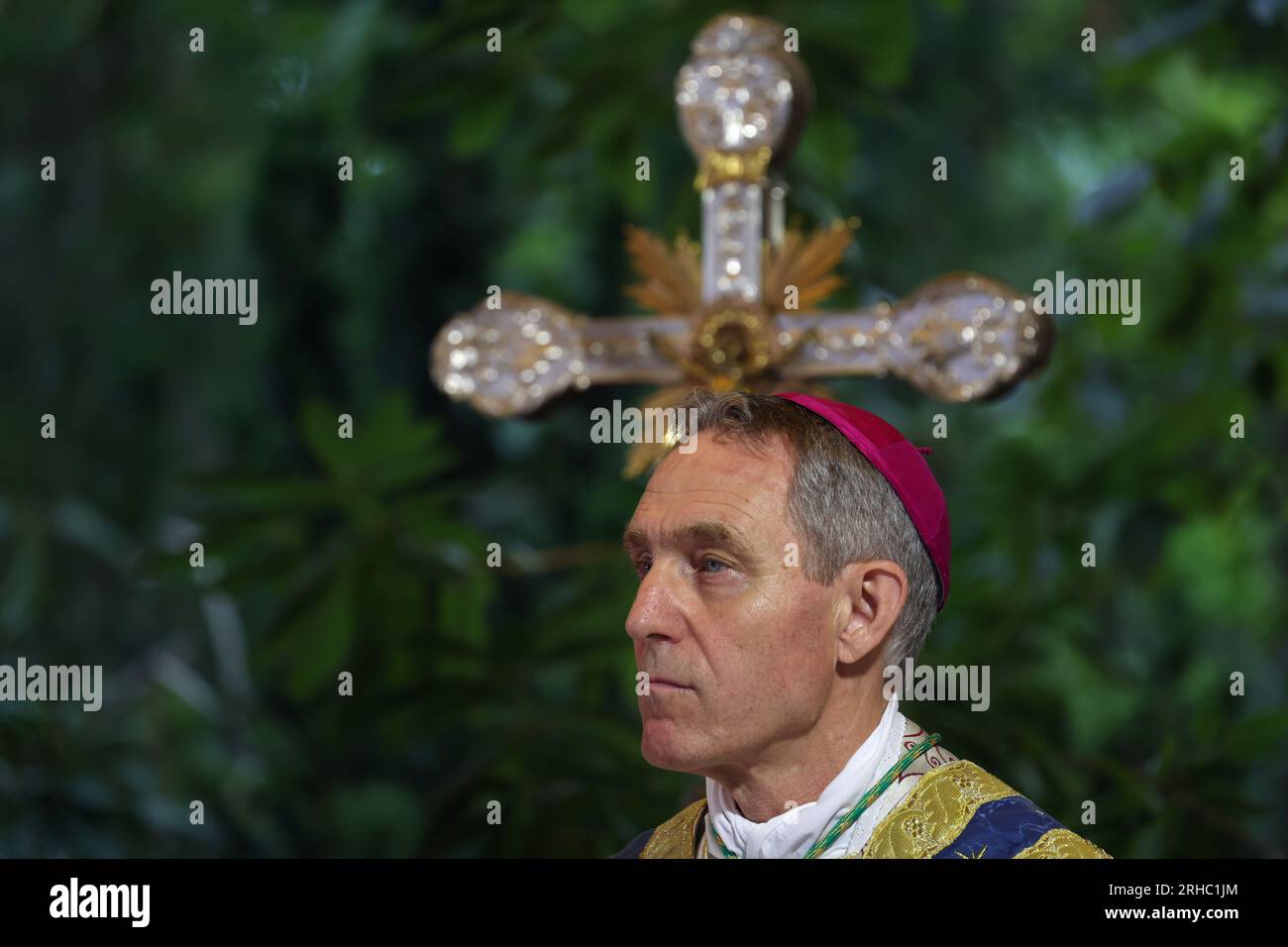 Ziemetshausen, Germany. 15th Aug, 2023. Georg Gänswein, archbishop and ...