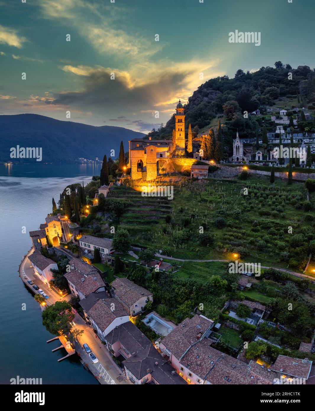 Morcote switzerland hi-res stock photography and images - Alamy