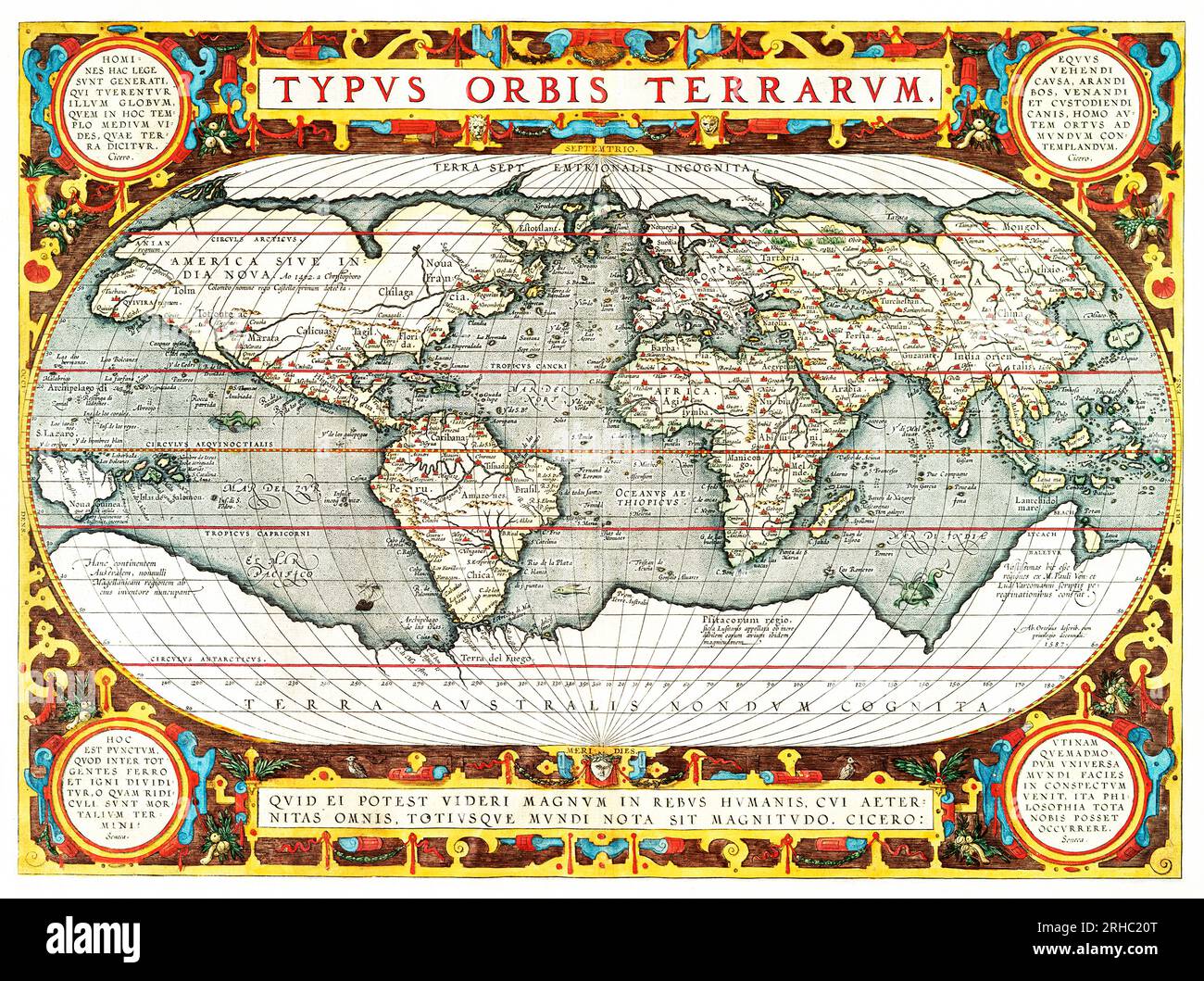 Map of the eastern hemisphere Cut Out Stock Images & Pictures - Alamy