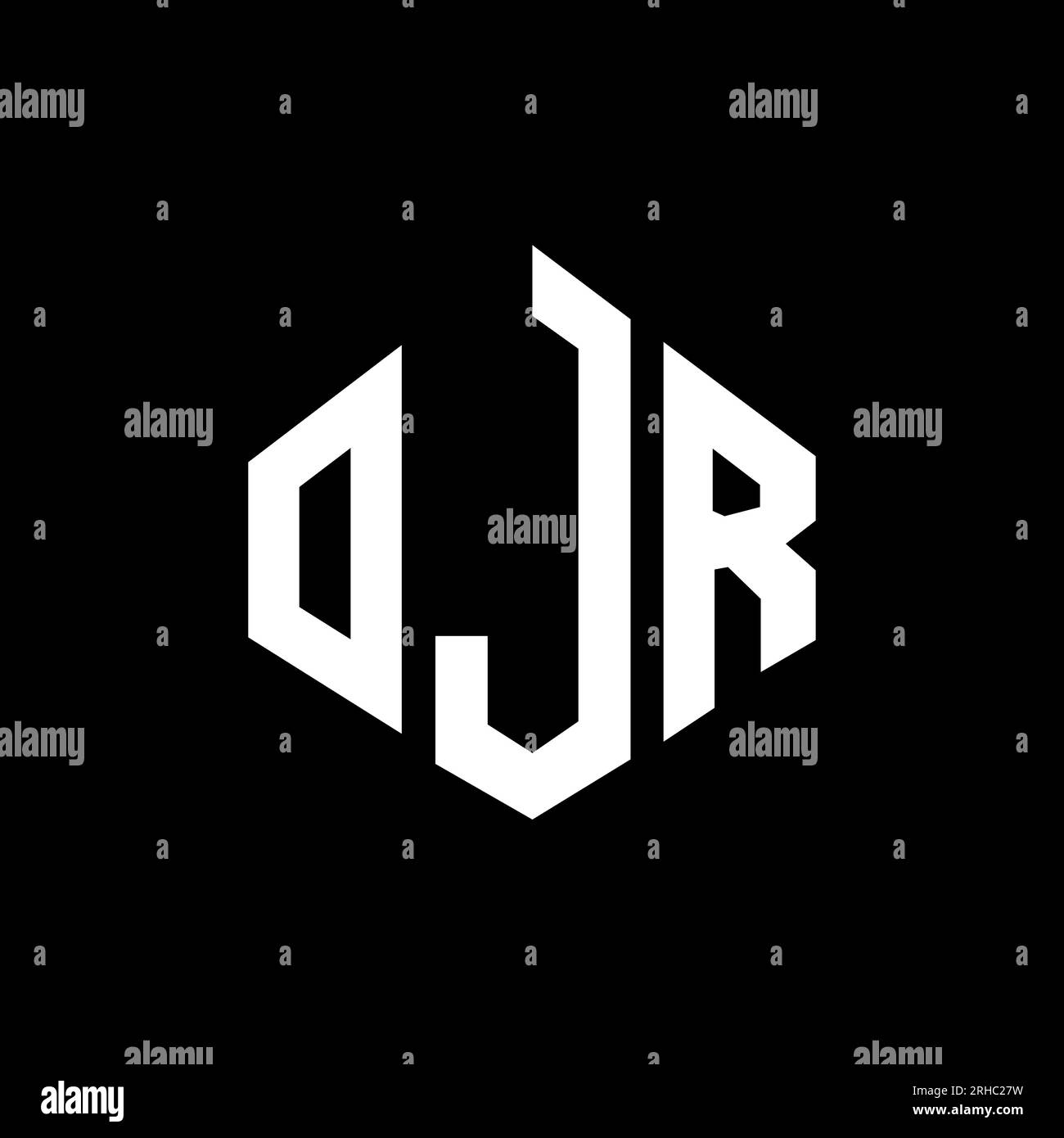 Ojr logo design hi-res stock photography and images - Alamy