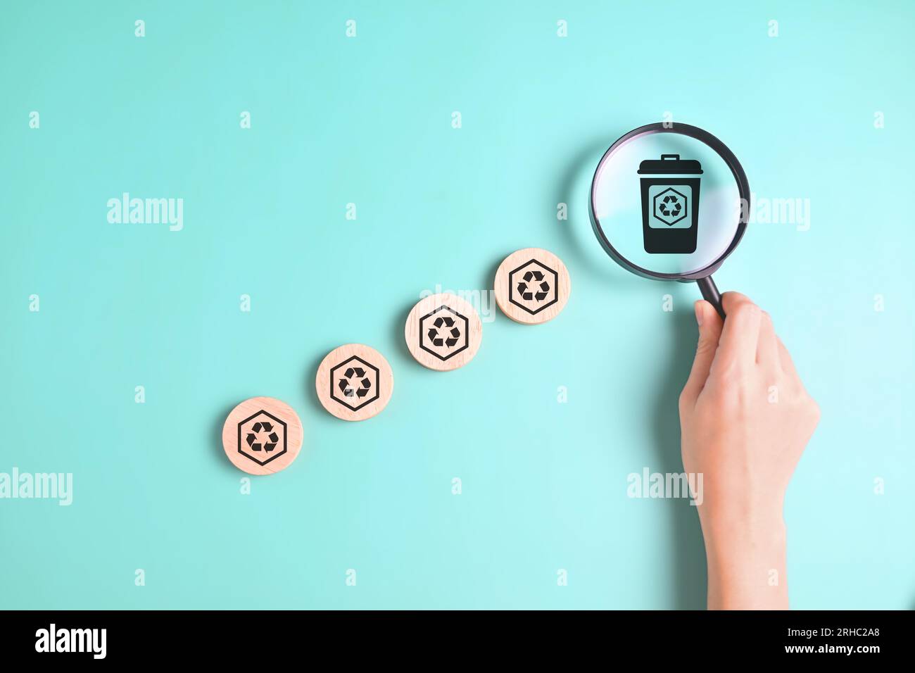 reuse and recycle icon. symbol of environment zero carbon footprint ...