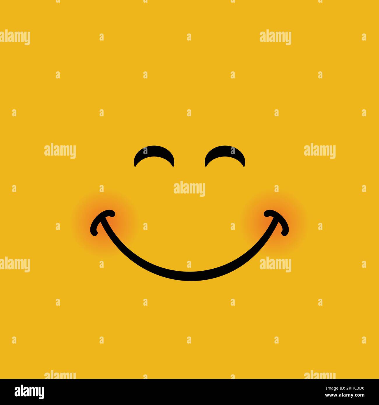 Happy face banner with smile expression vector illustration Stock ...