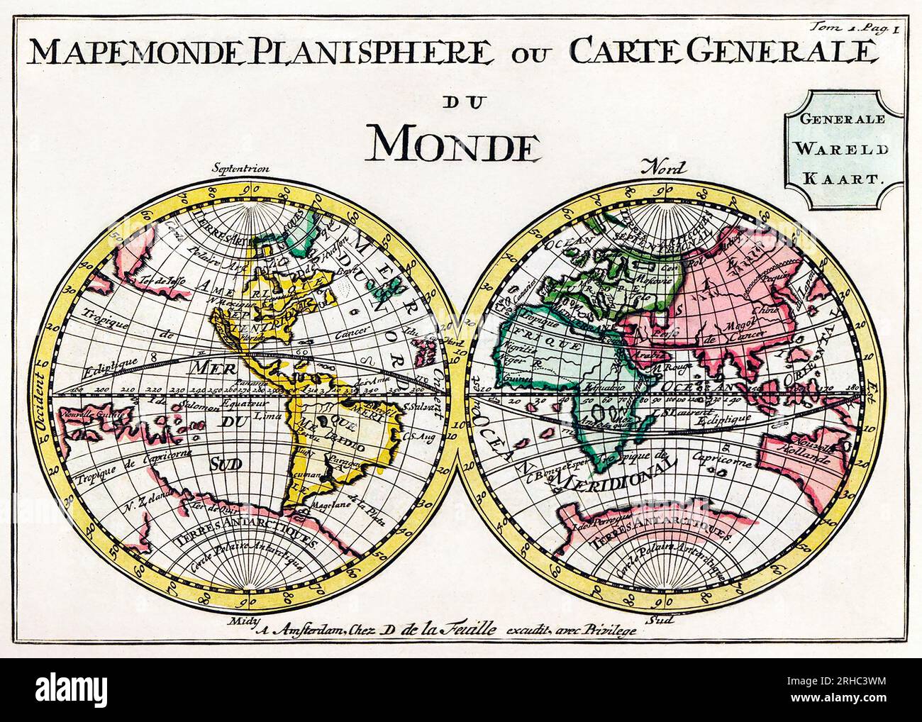 Carte du monde antique hi-res stock photography and images - Alamy