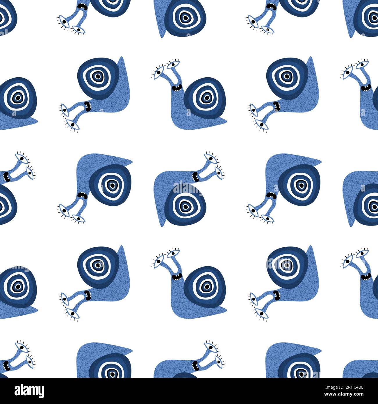 Cartoon animals seamless snails pattern for fabrics and wrapping paper ...