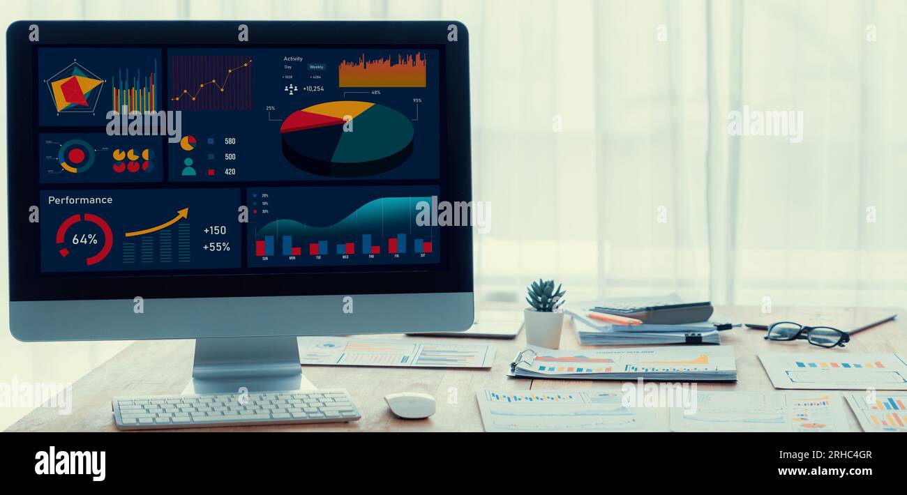 Business intelligence, BI power software visualize company data ...