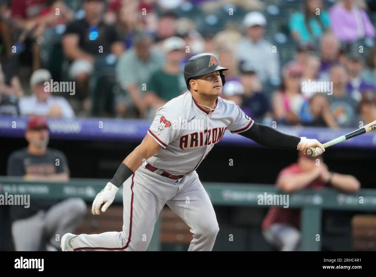Arizona Diamondbacks catcher Gabriel Moreno (14) in the fifth inning of ...