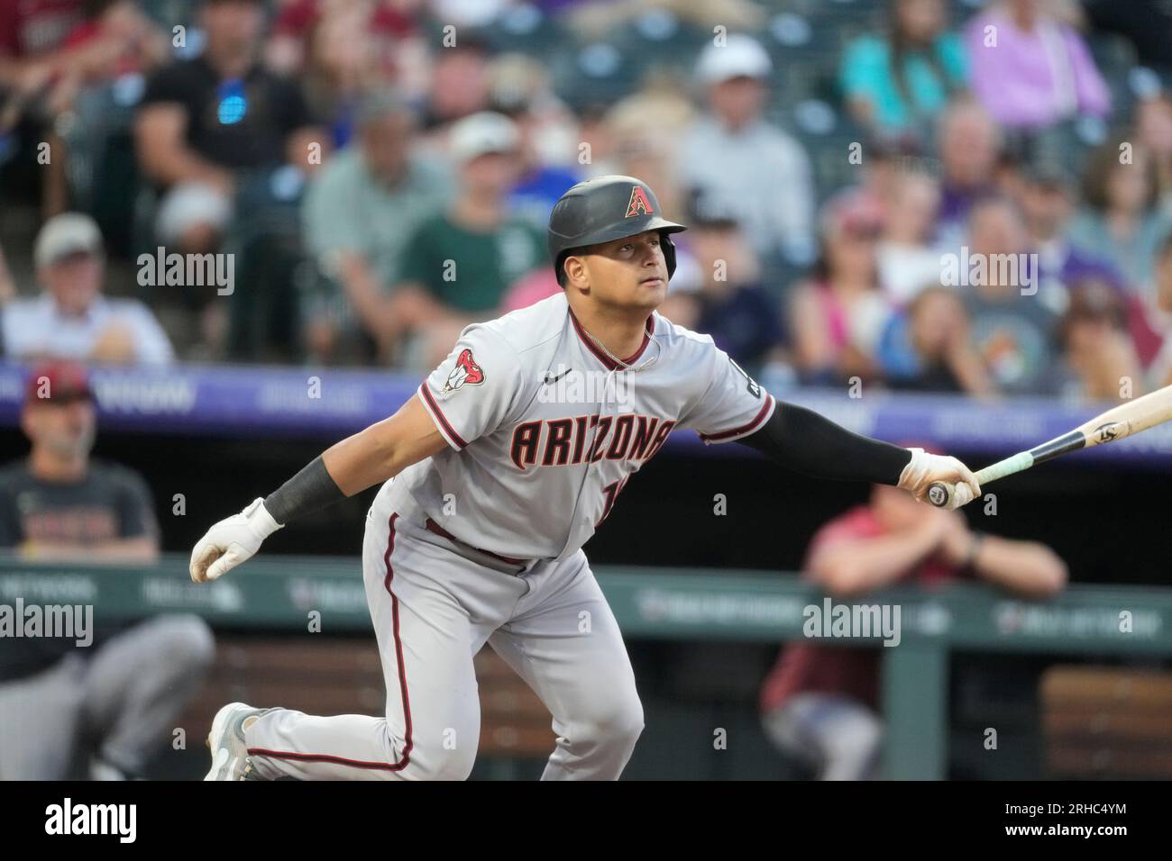 Arizona Diamondbacks catcher Gabriel Moreno (14) in the fifth inning of ...