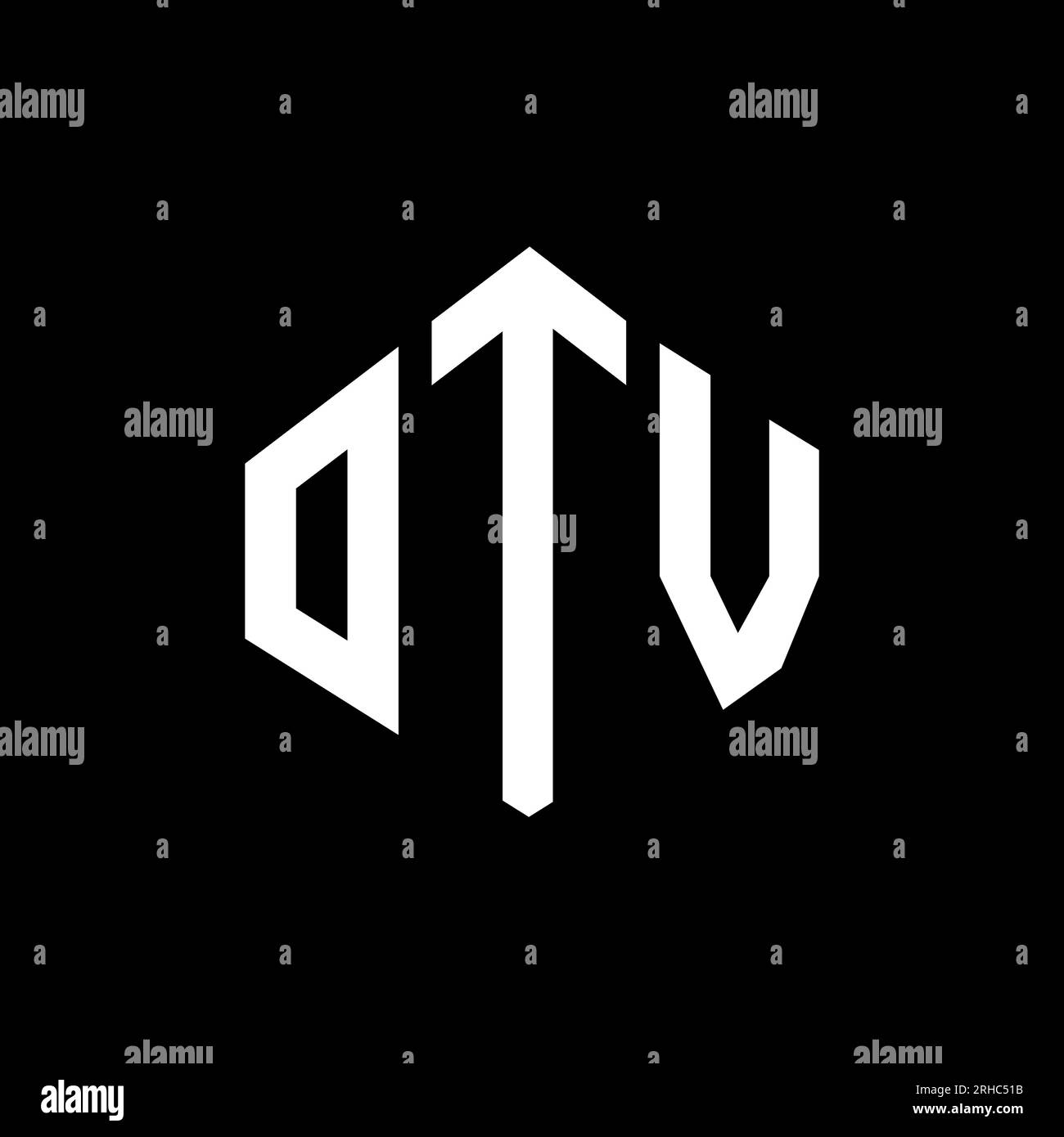 Otv logo design hi-res stock photography and images - Alamy