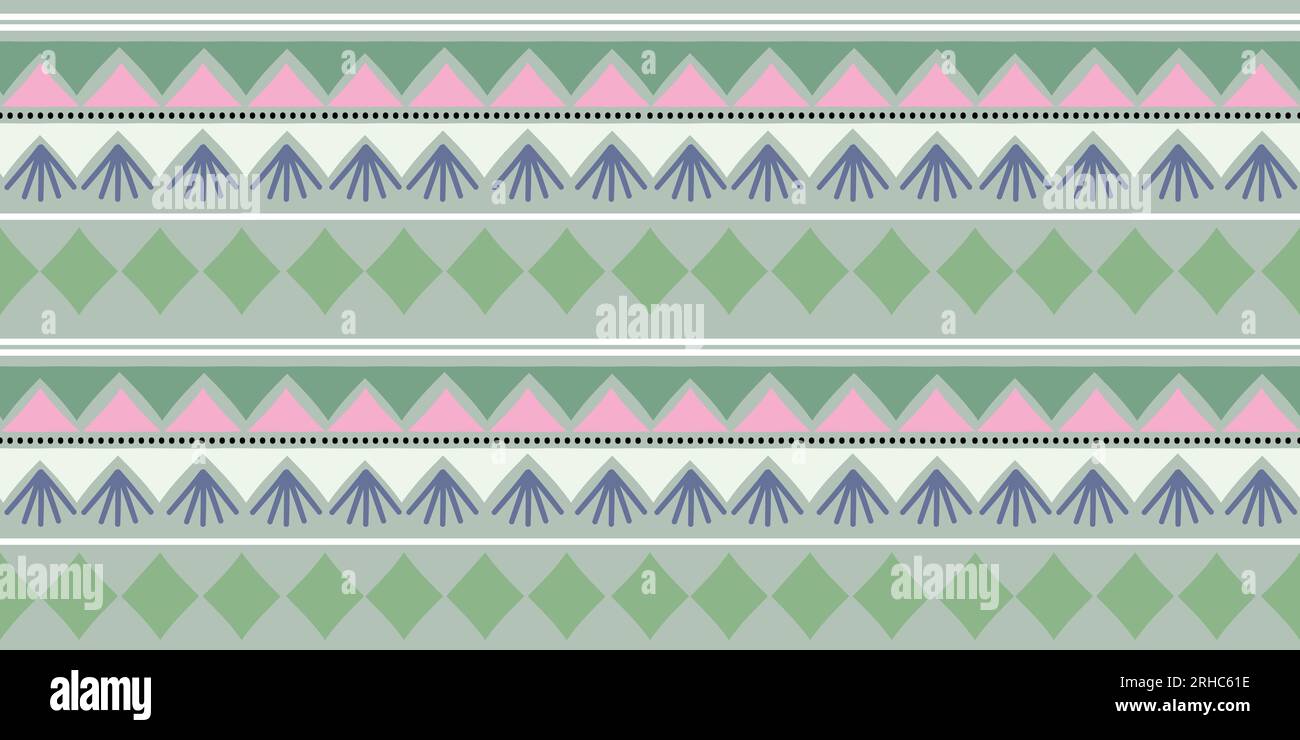 Vintage texture trendy illustration of ethnic navajo hand drawn ...