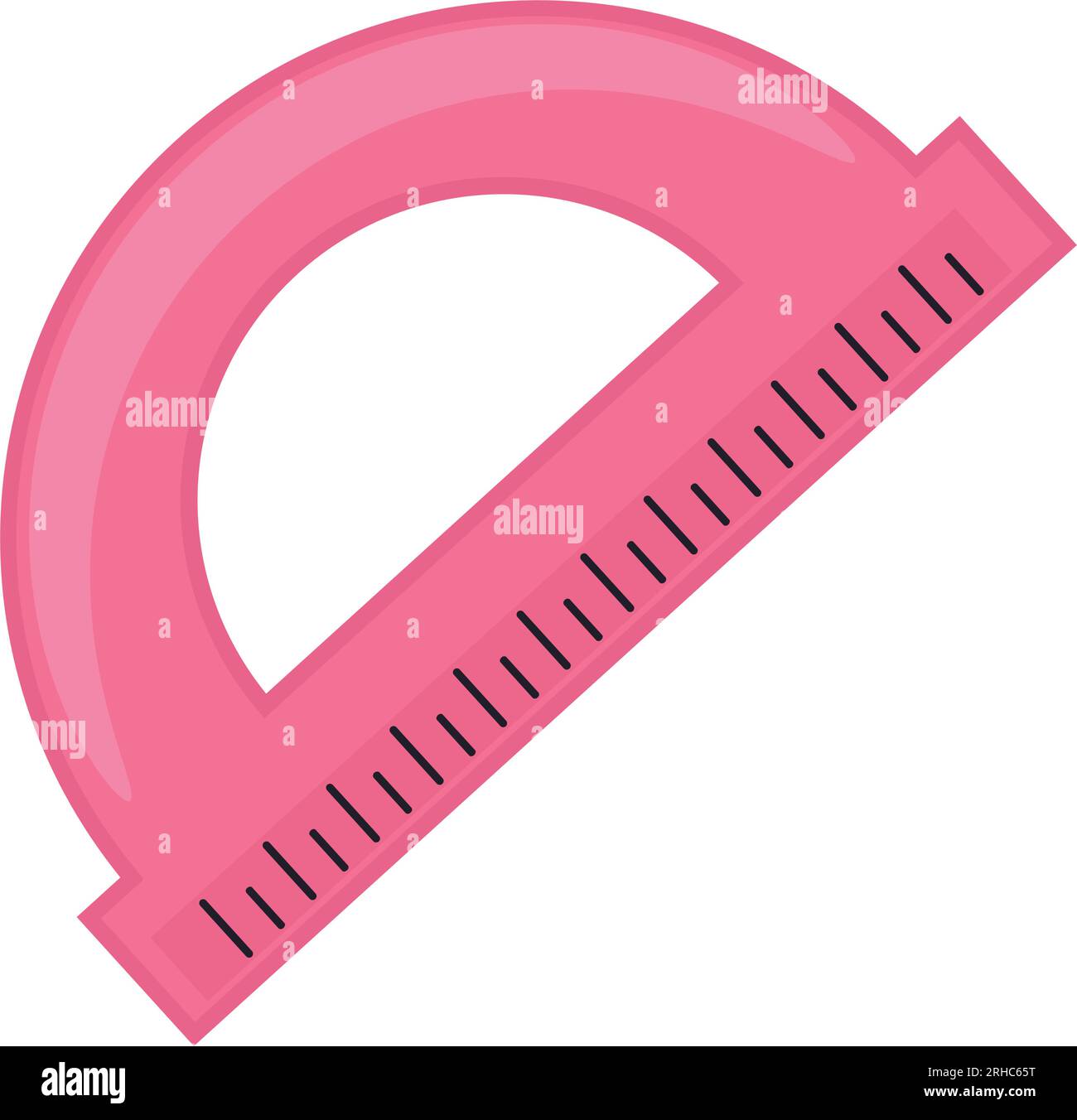 Protractor angle meter Cut Out Stock Images & Pictures - Alamy