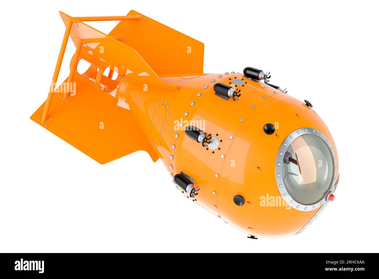 Atomic bomb, 3D rendering isolated on white background Stock Photo - Alamy