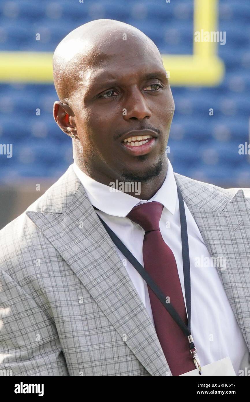 Canton, Ohio, USA. 3rd Aug, 2023. Former pro football player Devin ...