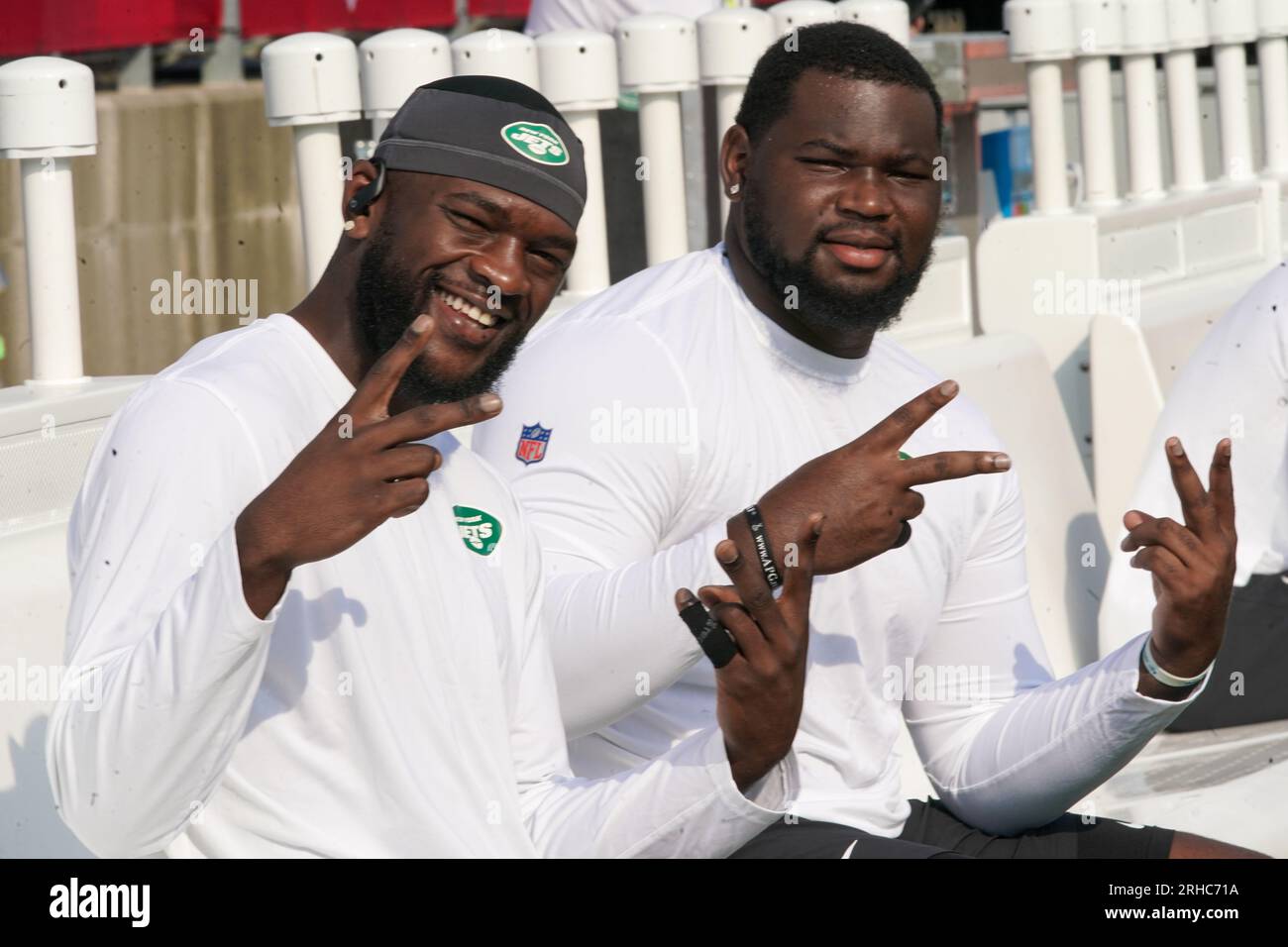 Canton, Ohio, USA. 3rd Aug, 2023. New York Jets wide receiver Irvin ...