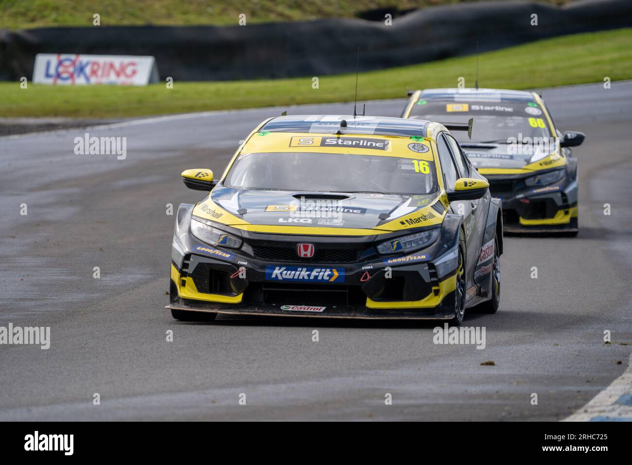 Dunfermline, UK. 12th Aug, 2023. BTCC Qualifying during the British Touring Car Championship at ...