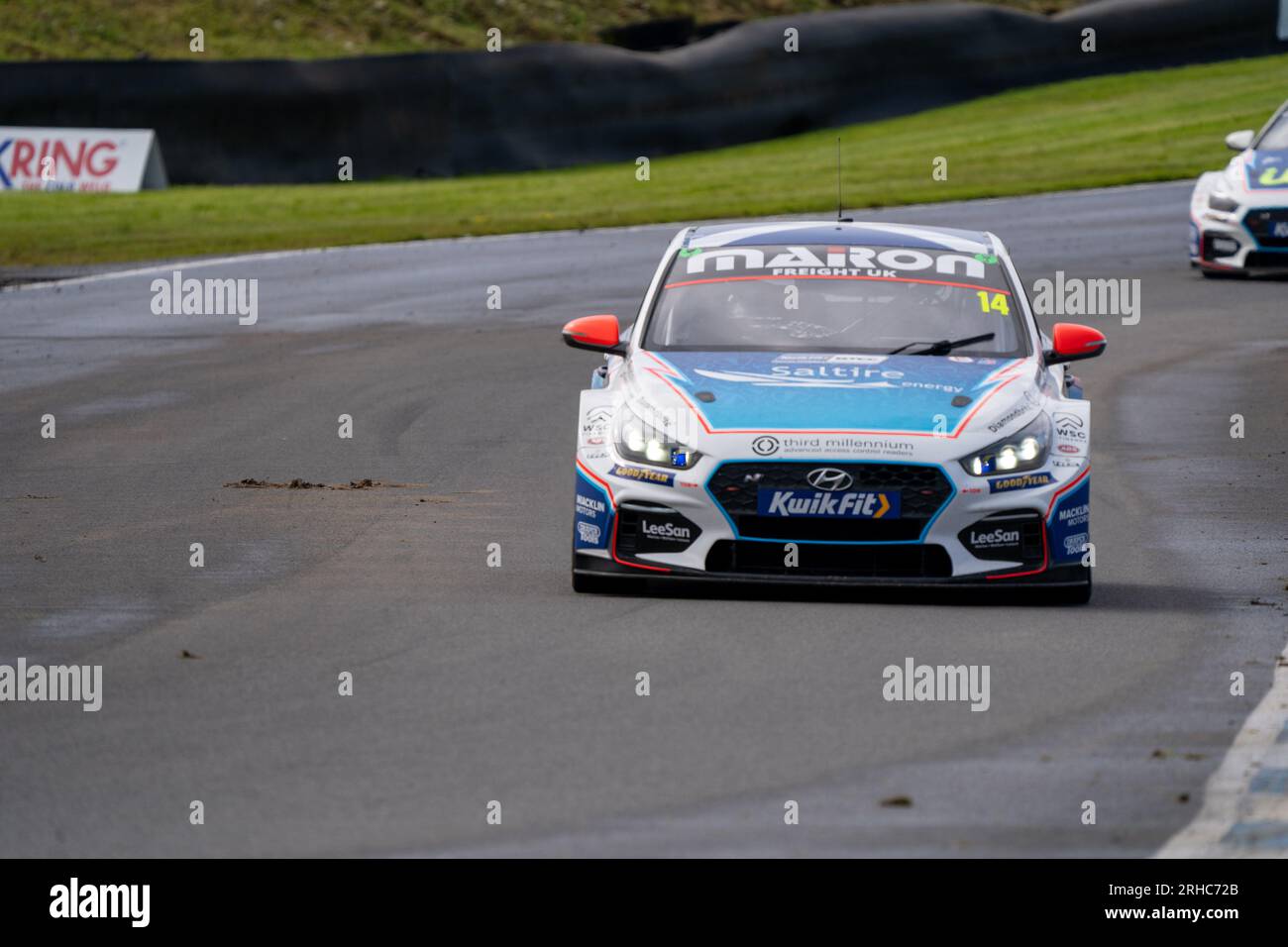 Dunfermline, UK. 12th Aug, 2023. BTCC Qualifying during the British ...