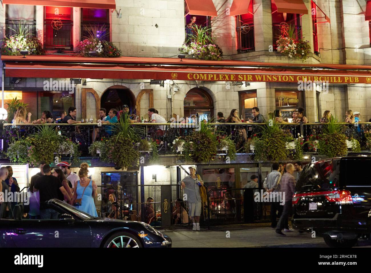 Montreal, Canada. 18th Sep, 2015. Complexe Sir Winston Churchill Pub ...