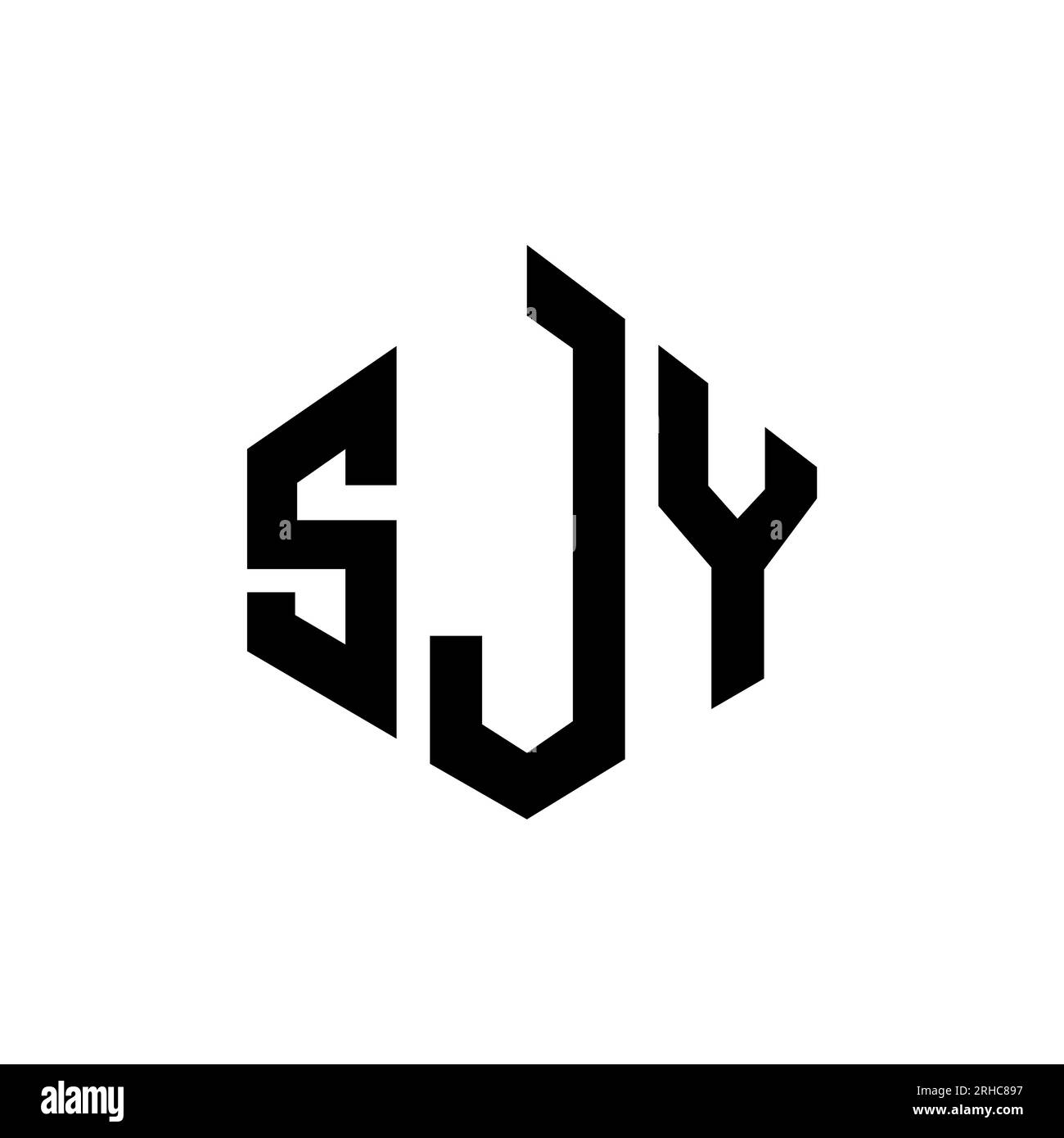 Sjy logo design Cut Out Stock Images & Pictures - Alamy