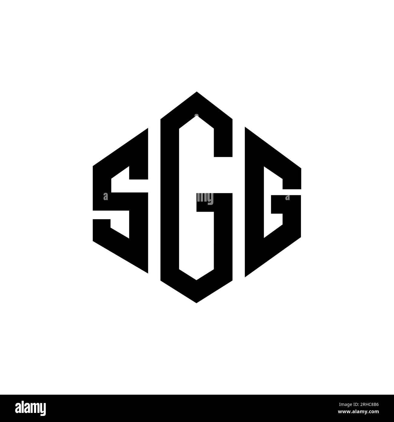 Sgg hexagon logo hi-res stock photography and images - Alamy