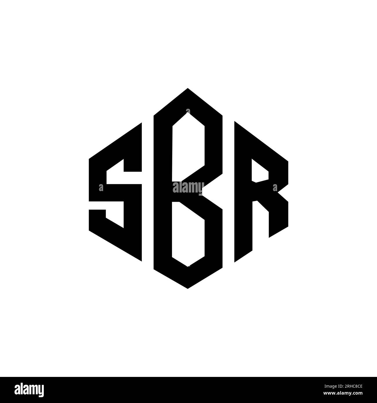 Sbr hexagon logo hi-res stock photography and images - Alamy