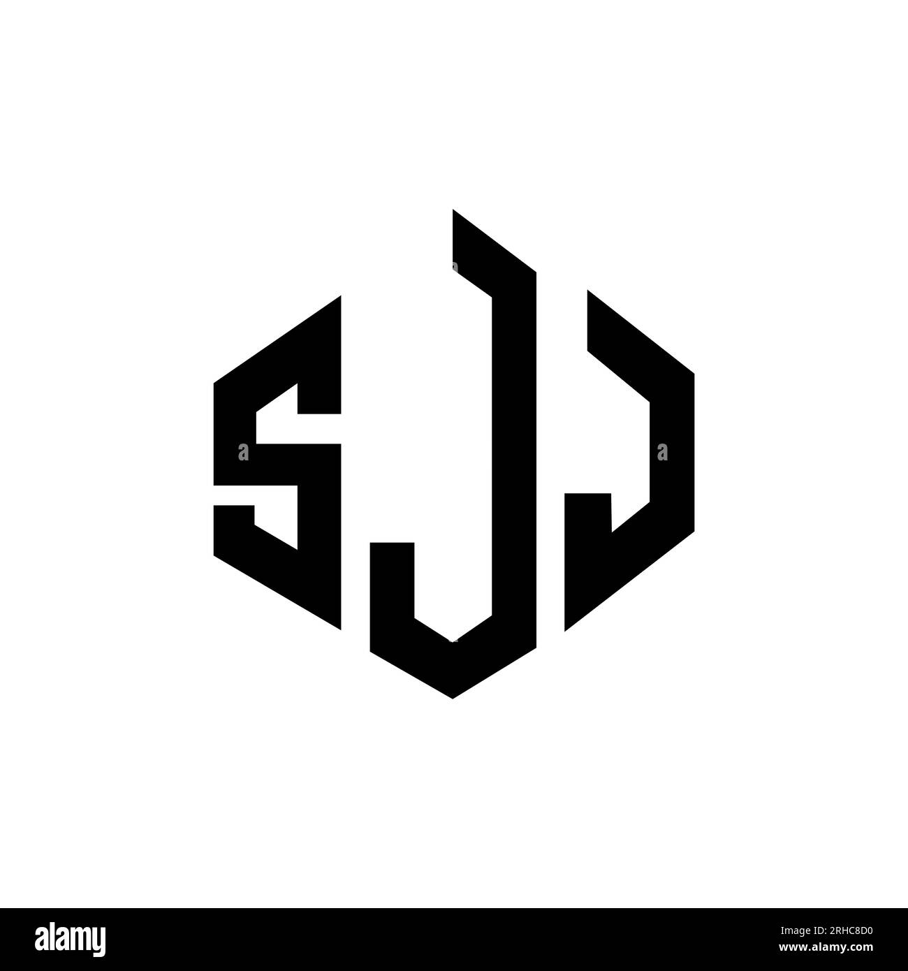 Sjj logo design hi-res stock photography and images - Alamy