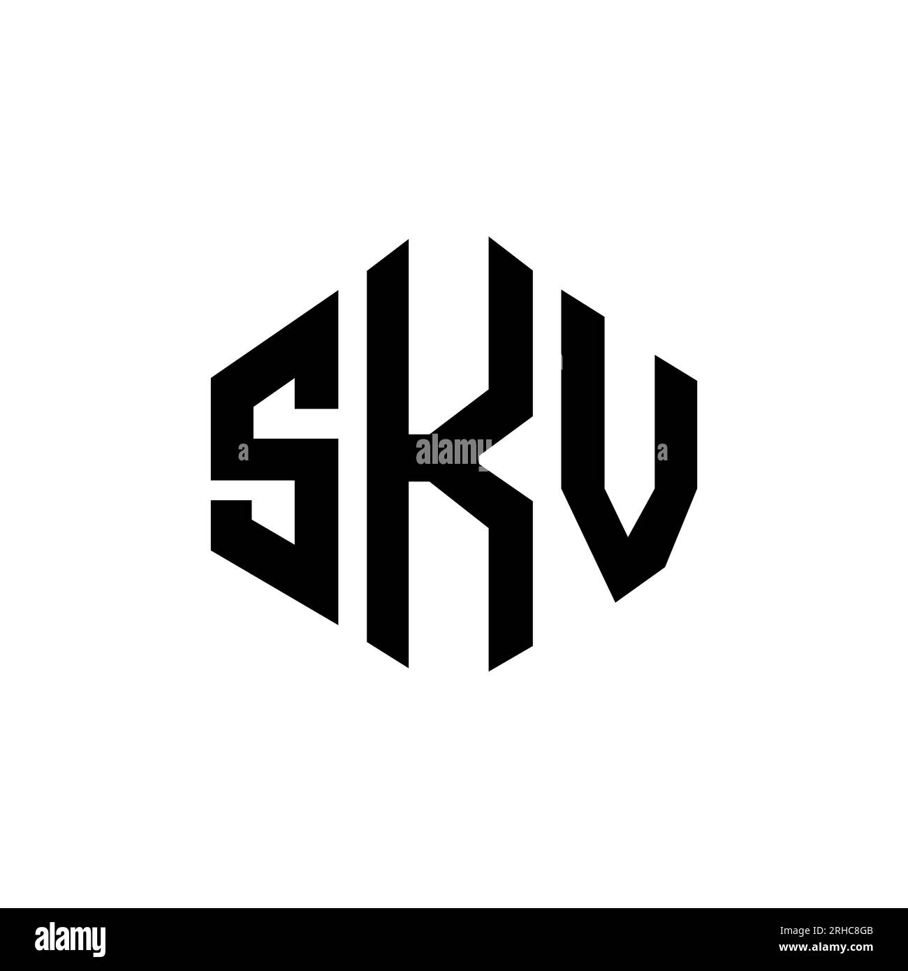 Skv logo design Black and White Stock Photos & Images - Alamy