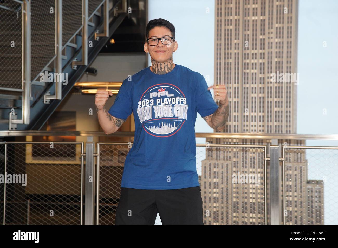 New York, NY, USA. 15th Aug, 2023. Larissa Pacheco at a public ...