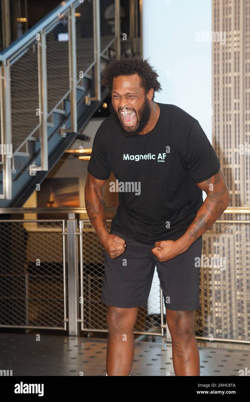 New York, NY, USA. 15th Aug, 2023. Maurice Greene at a public ...