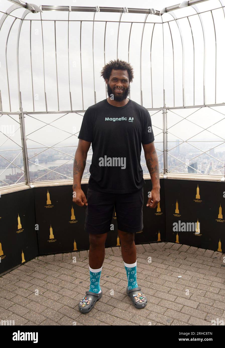 New York, NY, USA. 15th Aug, 2023. Maurice Greene at a public ...
