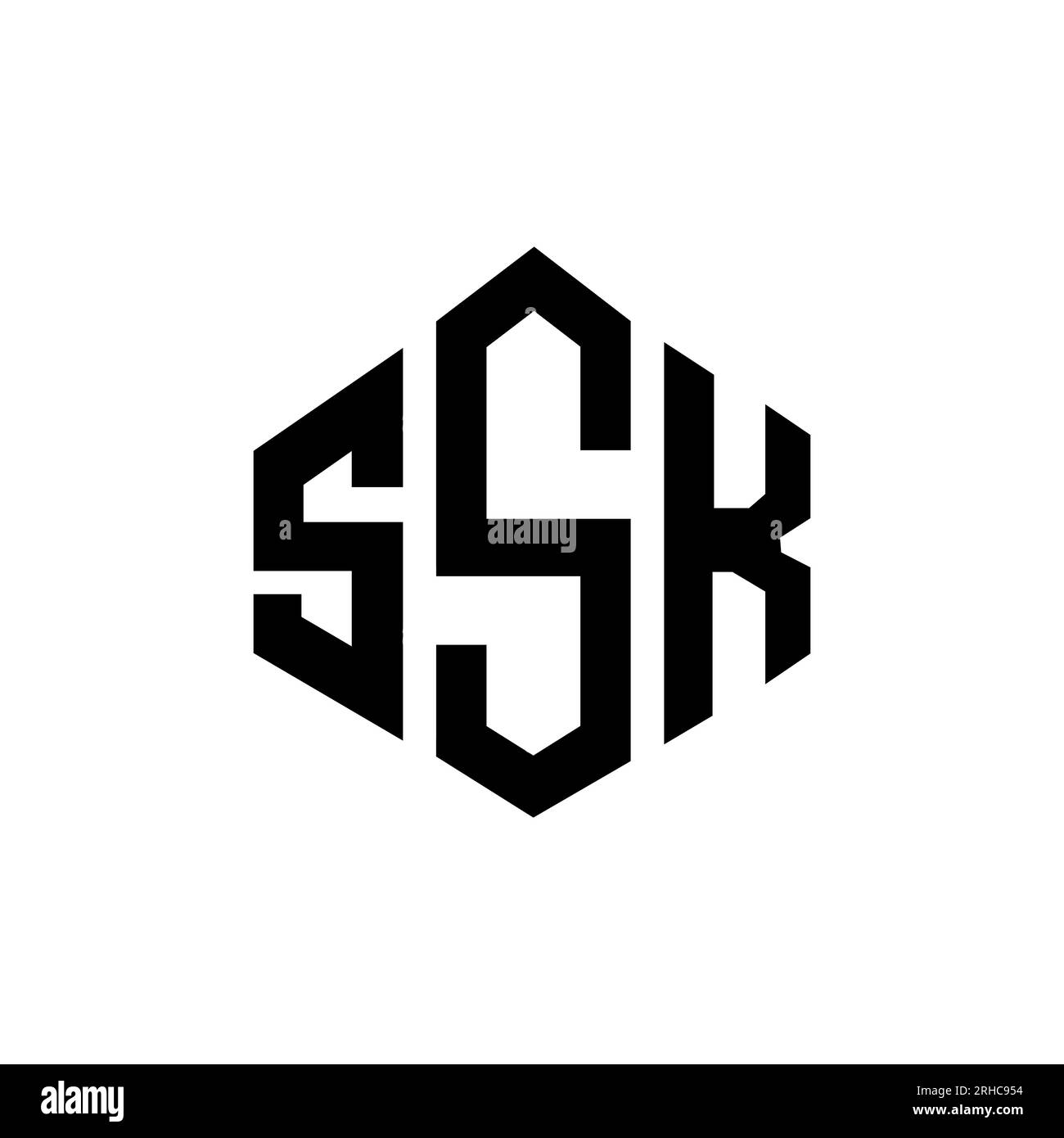 Ssk hexagon logo hi-res stock photography and images - Alamy